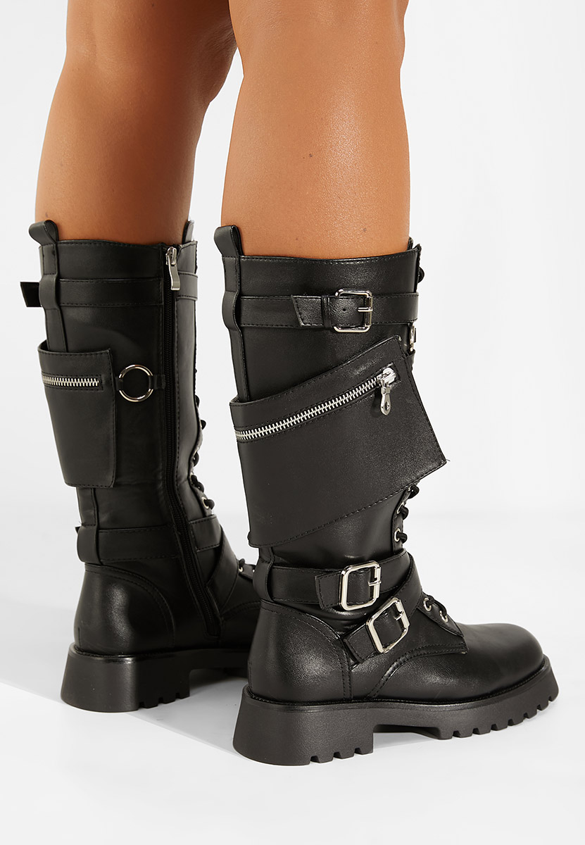 Bocanci inalti dama negri Latika