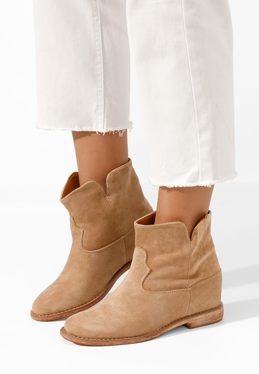 Botine cu platforma Pelona kaki